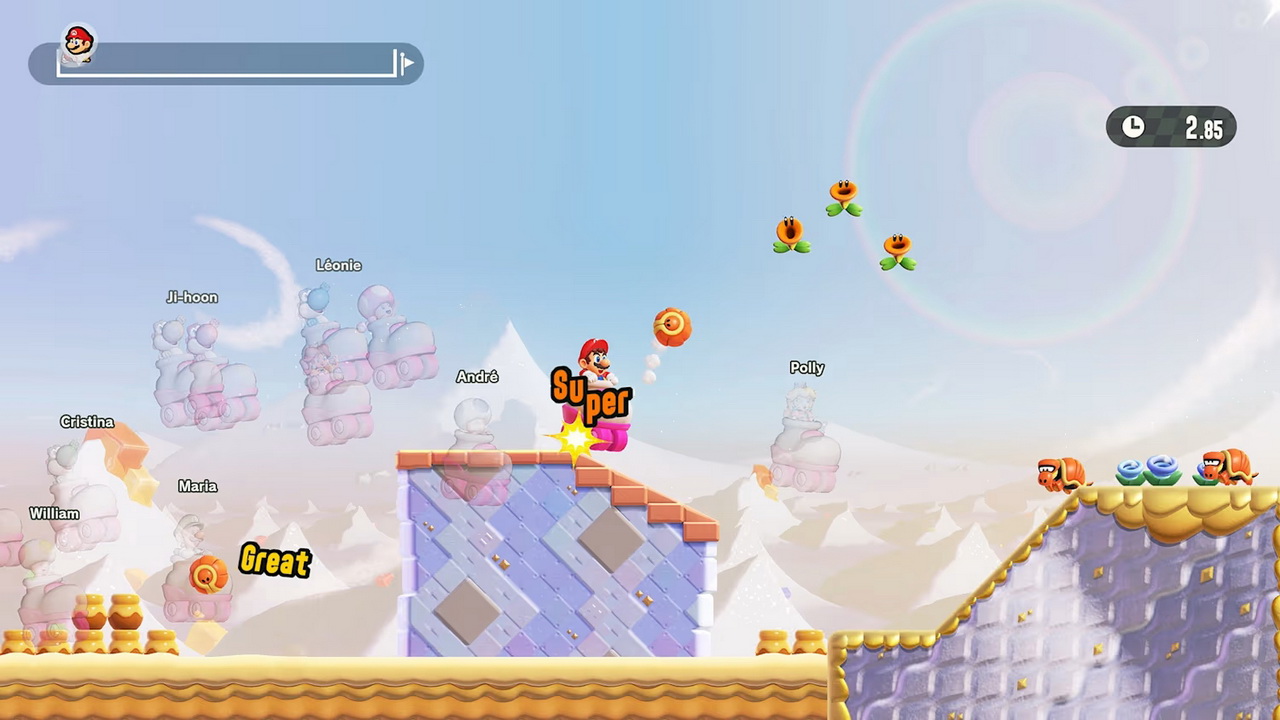 Switch 2- Super Mario Bros.™ Wonder + Meetup in Bellabel Park Upgrade Pack